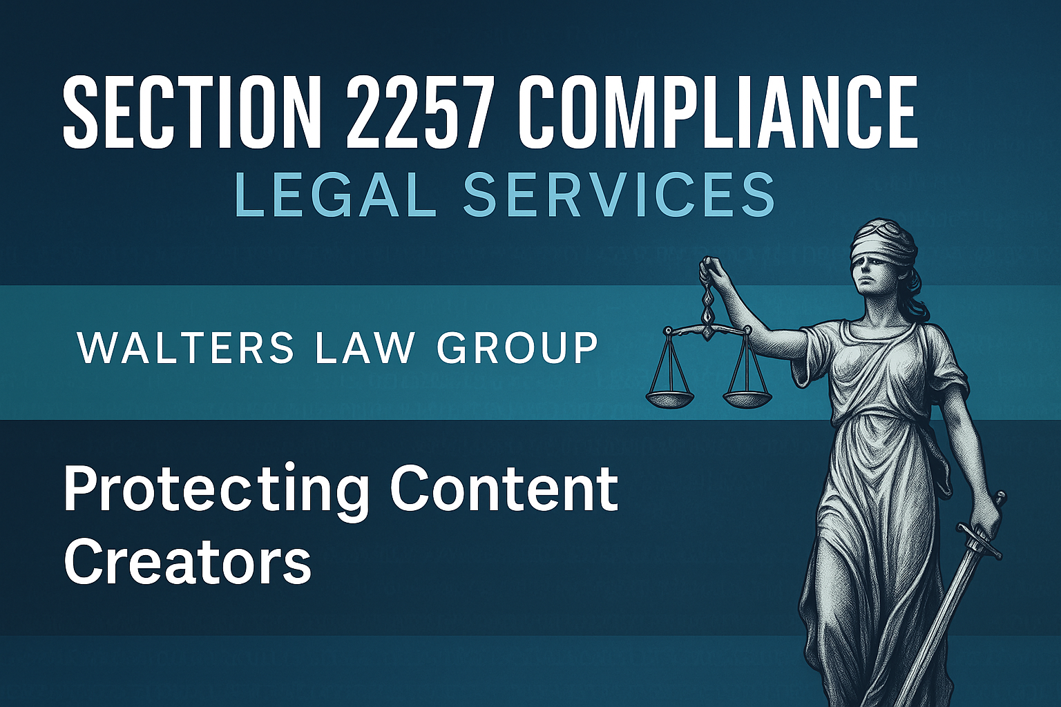 Section 2257 Compliance Services | Walters Law Group Legal Defense